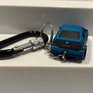 Honda CRX Keychain Aqua Blue in Color - Etsy