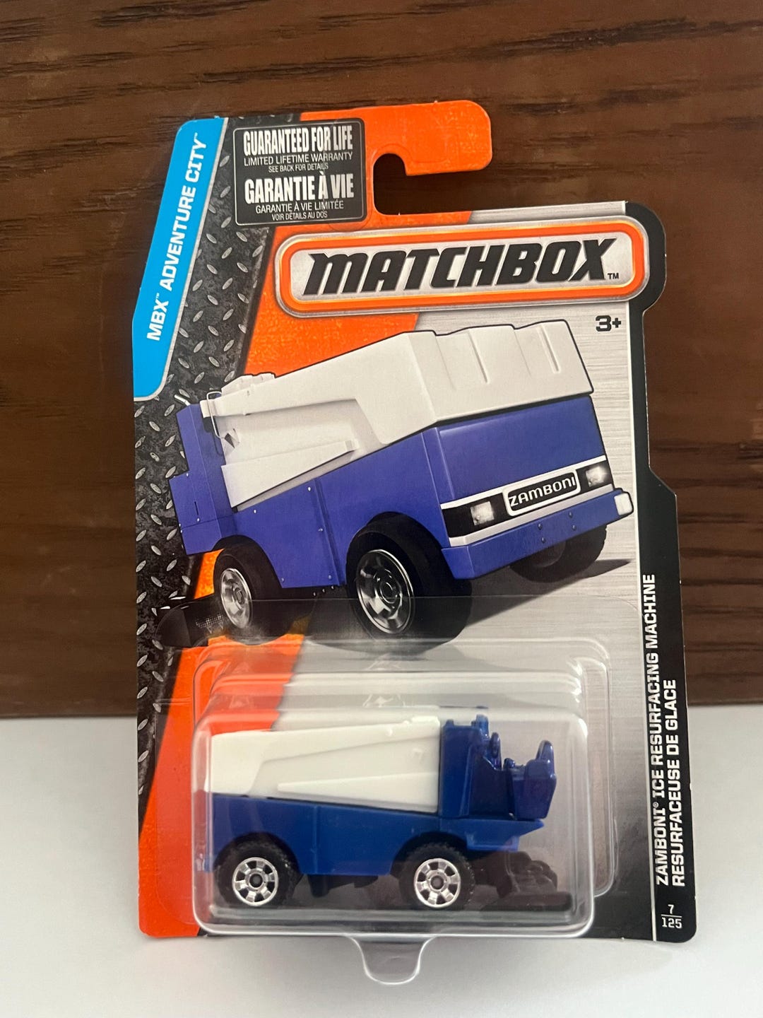 Zamboni Ice Resurfacer Keychain: Blue & White Matchbox Car - Etsy