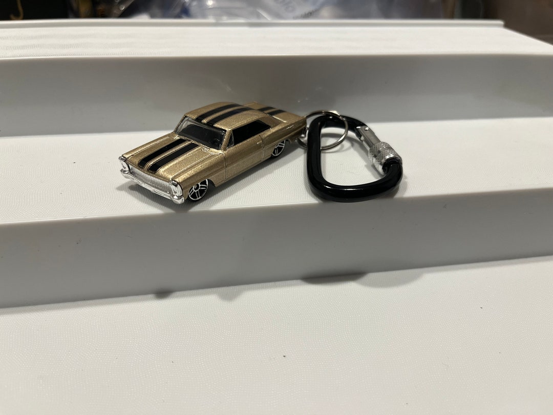 1966 Chevy Nova Keychain Gold With Black Stripes - Etsy