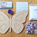 Butterfly Mosaic Kit, Craft Kit, DIY Kit for Adults, Craft Kit for Kids ...