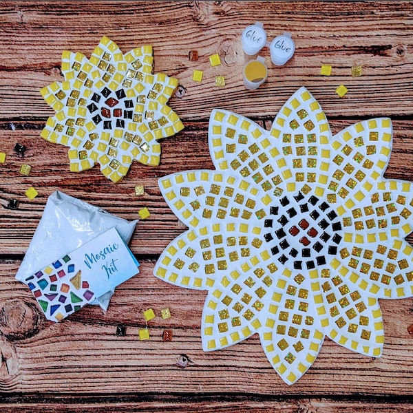 Sunflower Mosaic - Etsy