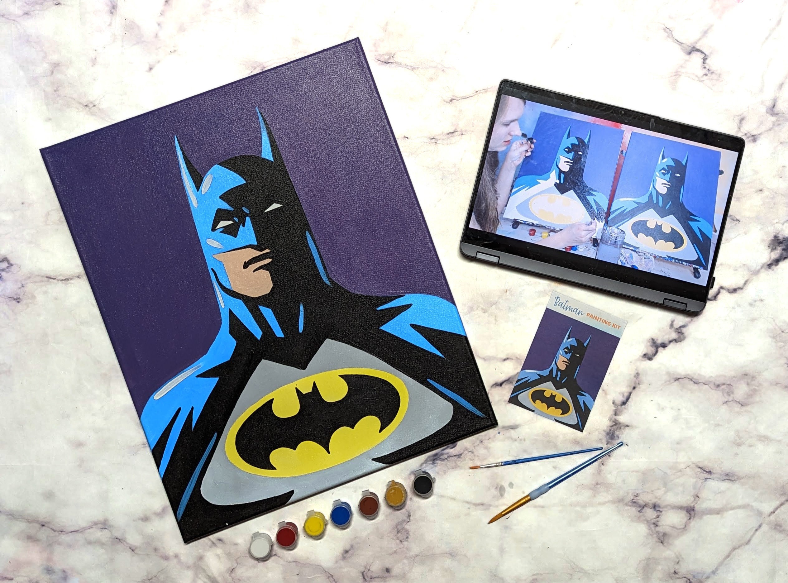 Easy Batman Paintings
