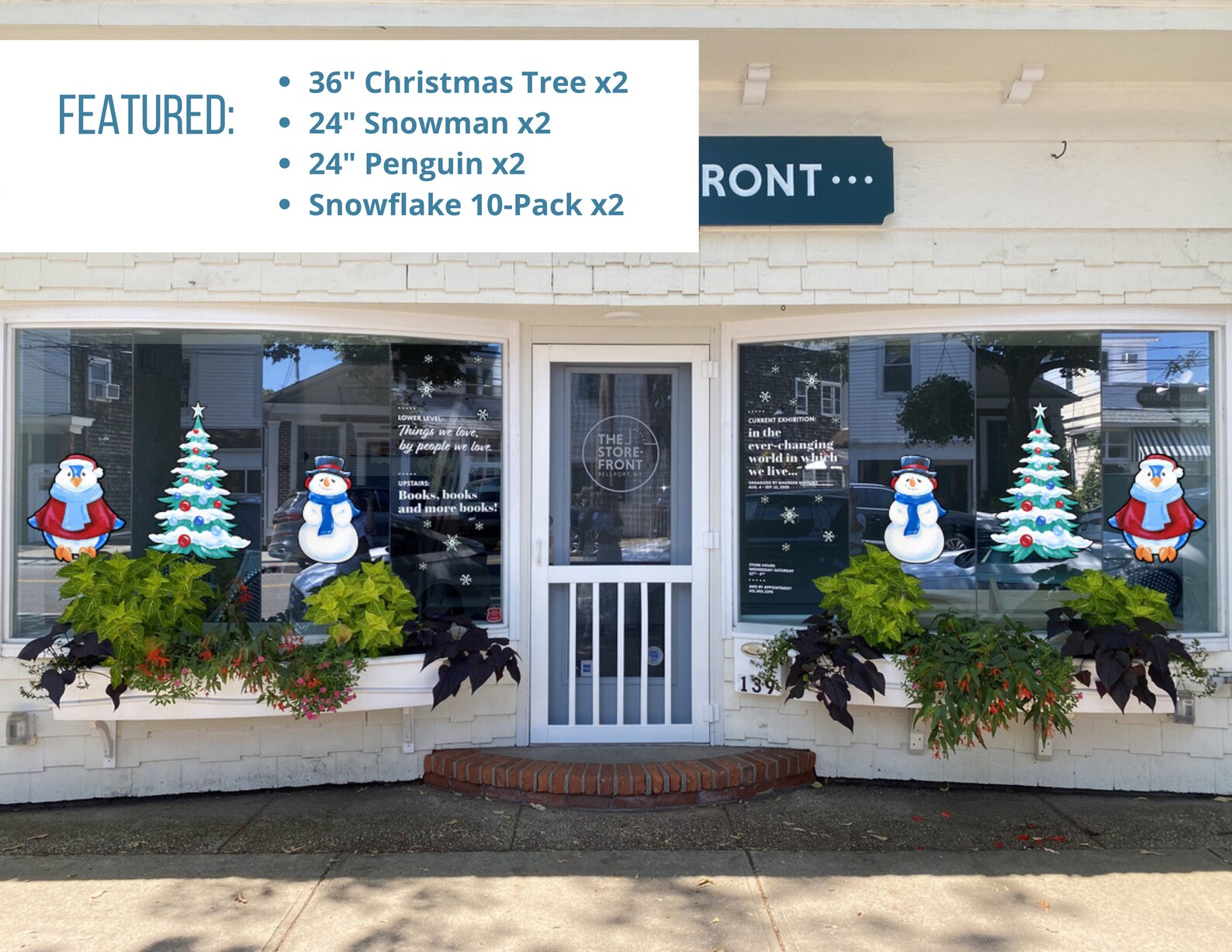 Candy Canes Vinyl Window Sticker Christmas Window Decoration | Etsy