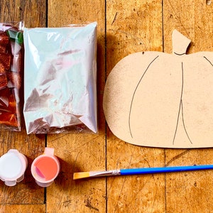 Pumpkin Mosaic Kit, Craft Kit, DIY Kit for Adults, Craft Kit for Kids ...