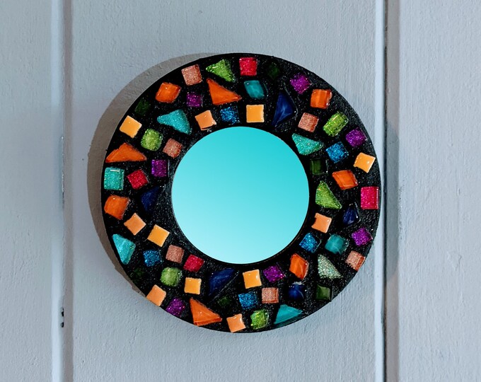 6 Circular Mosaic Mirror Kit - Etsy