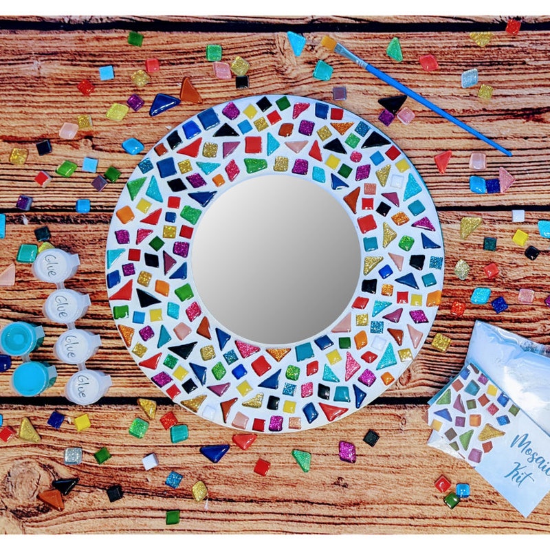 Mosaic Mirror - Etsy