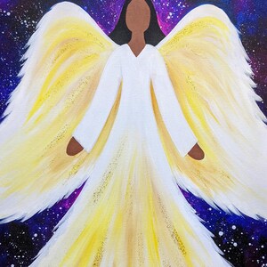Angel Painting Video Tutorial - Step-by-step Painting - DYI Paint Party ...