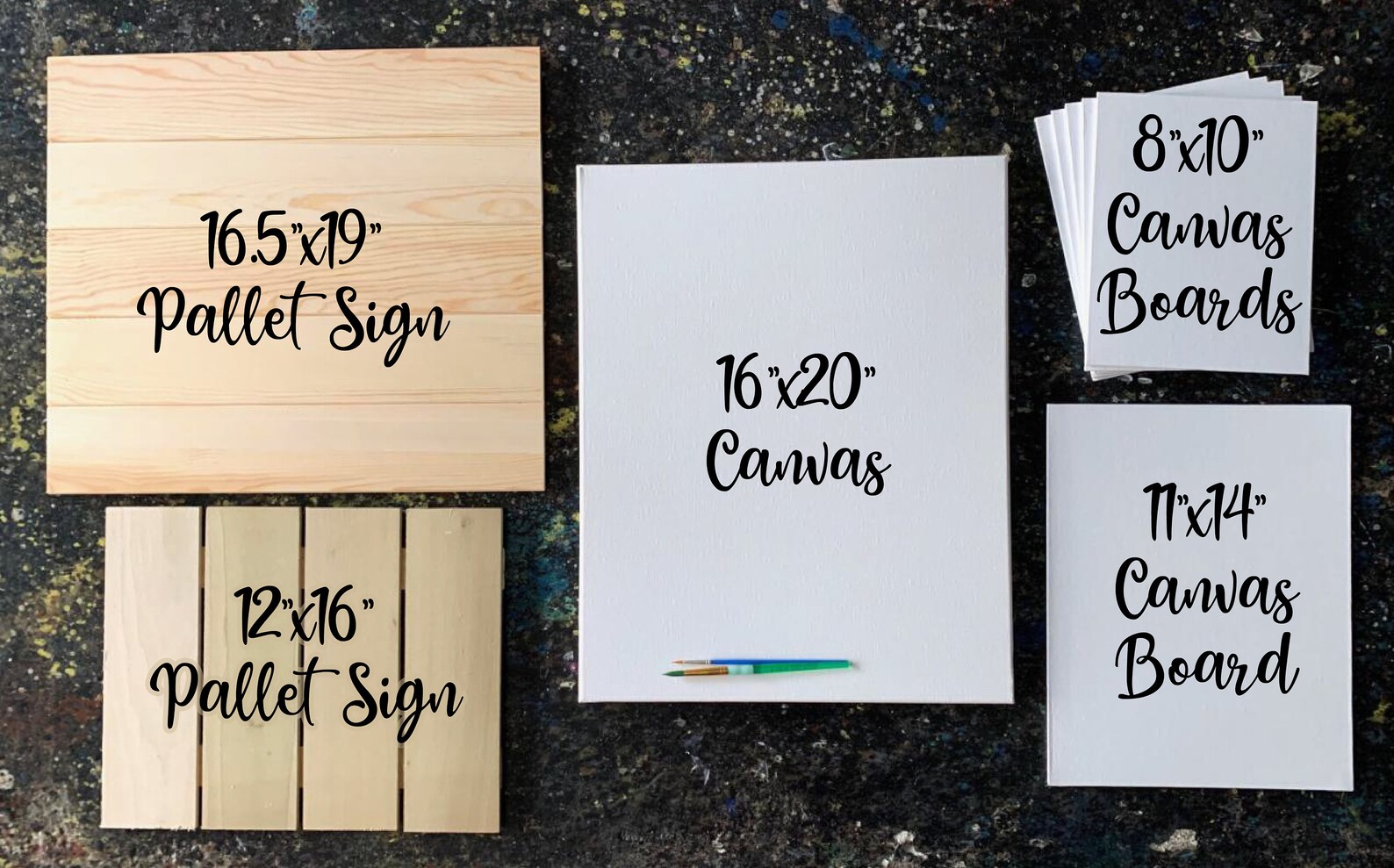 Northern Lights Canvas Painting Kit Video Tutorial FREE - Etsy