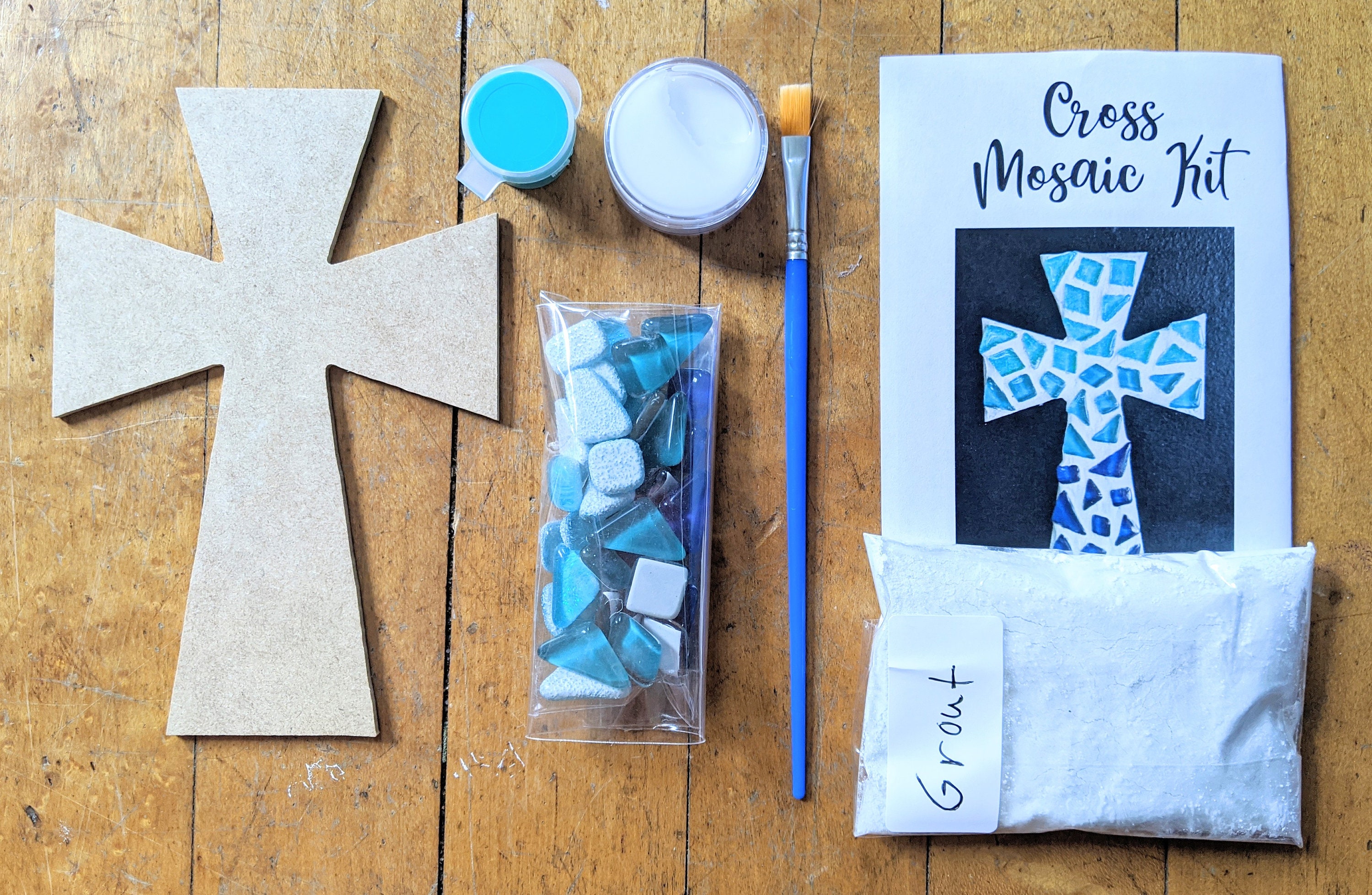 Cross Mosaic Kit Craft Kit DIY Kit for Adults Craft Kit for | Etsy