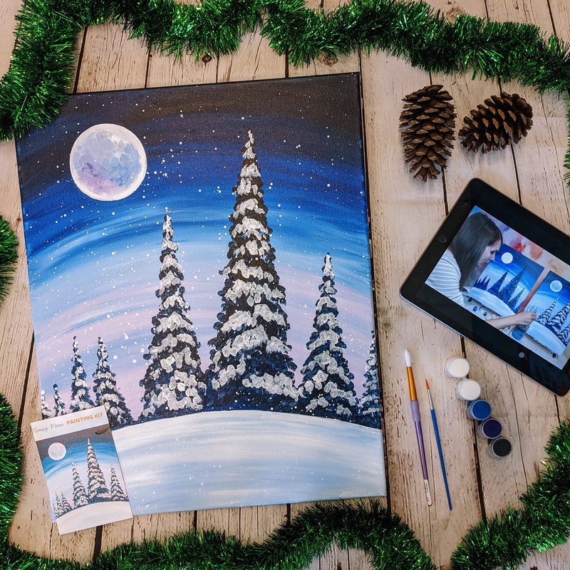 Paint Night Kits - Etsy