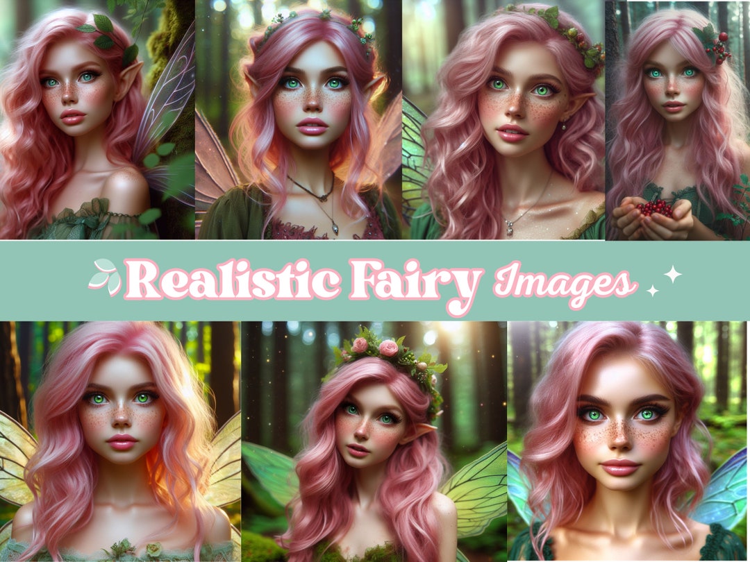 Fairy Picture Realistic Fairies Wall Art Fairy Print Forest Fairy ...