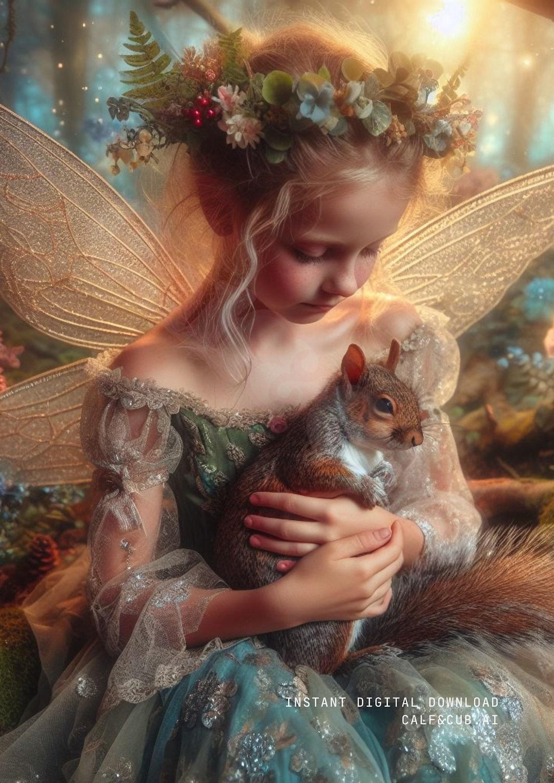 Fairy Picture Realistic Fairies Fairy Print Forest Fairy Clipart ...