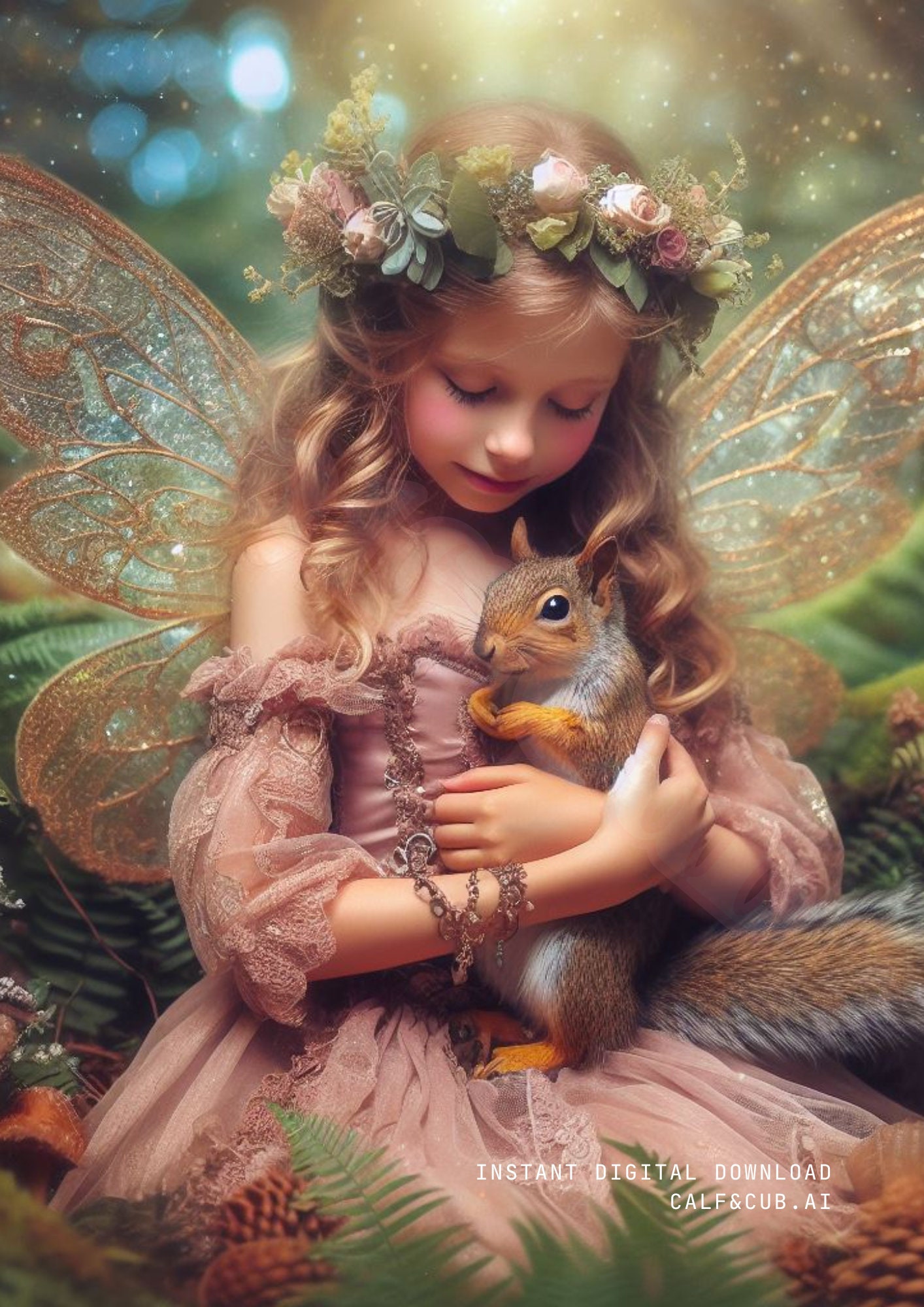 Fairy Picture Realistic Fairies Fairy Print Forest Fairy Clipart ...