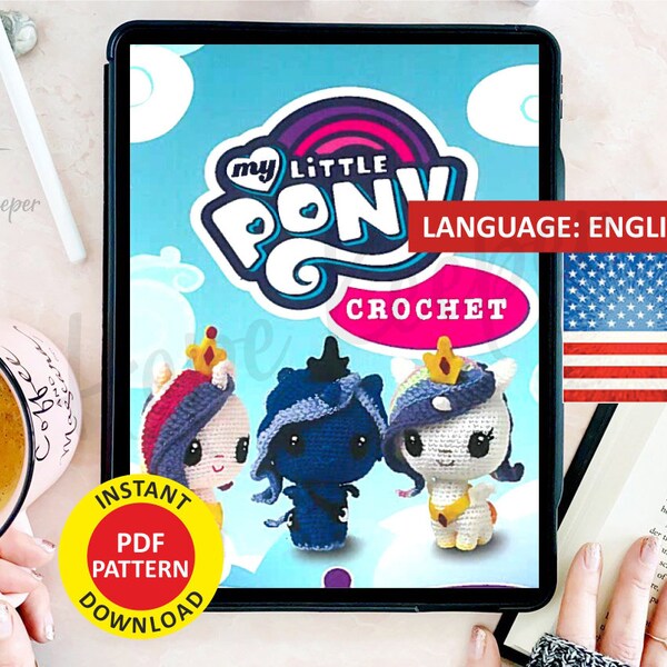 My Little Pony Crochet Pattern - Etsy
