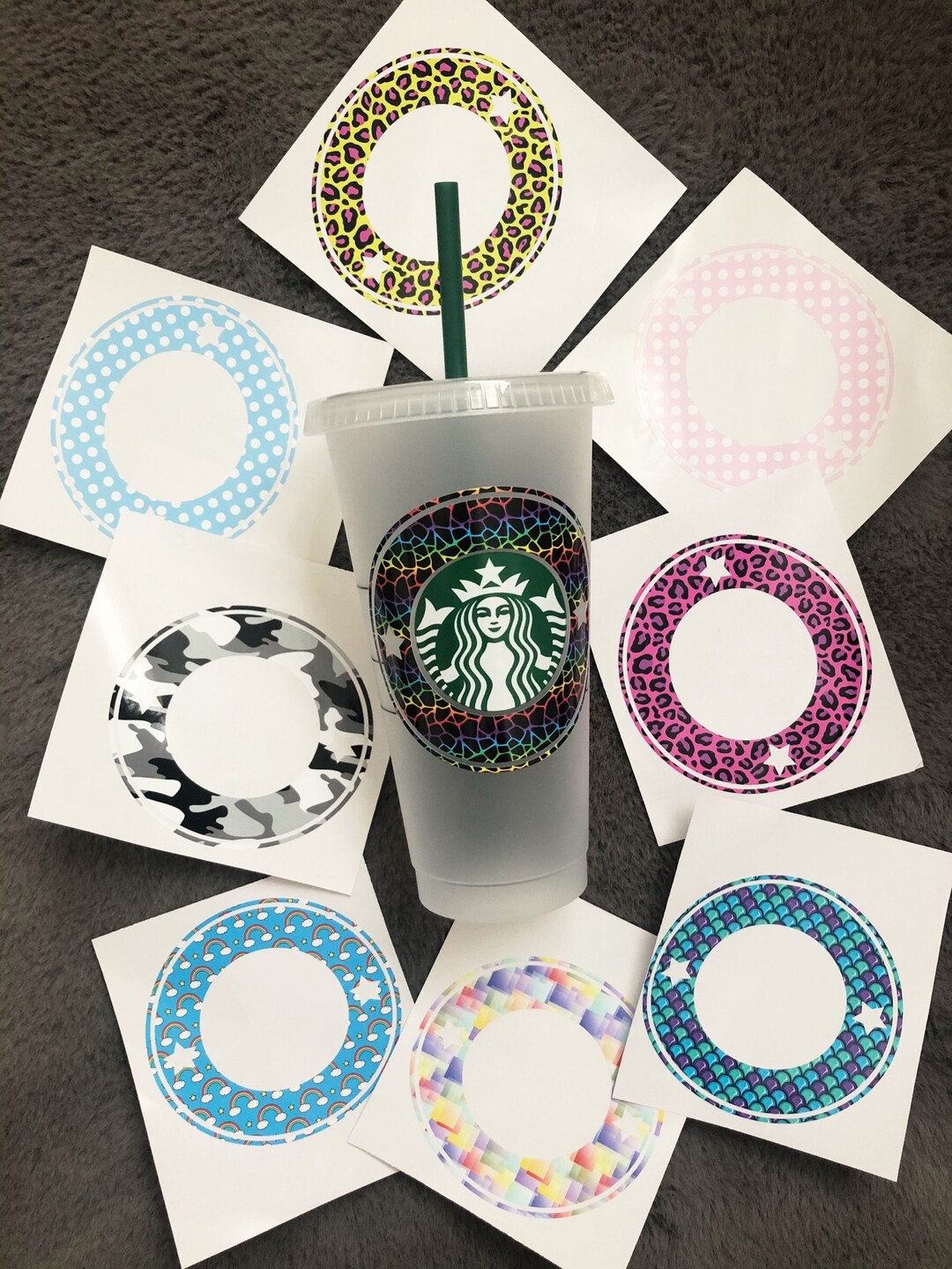 Starbucks Cold Cup Decal Stickers - Etsy