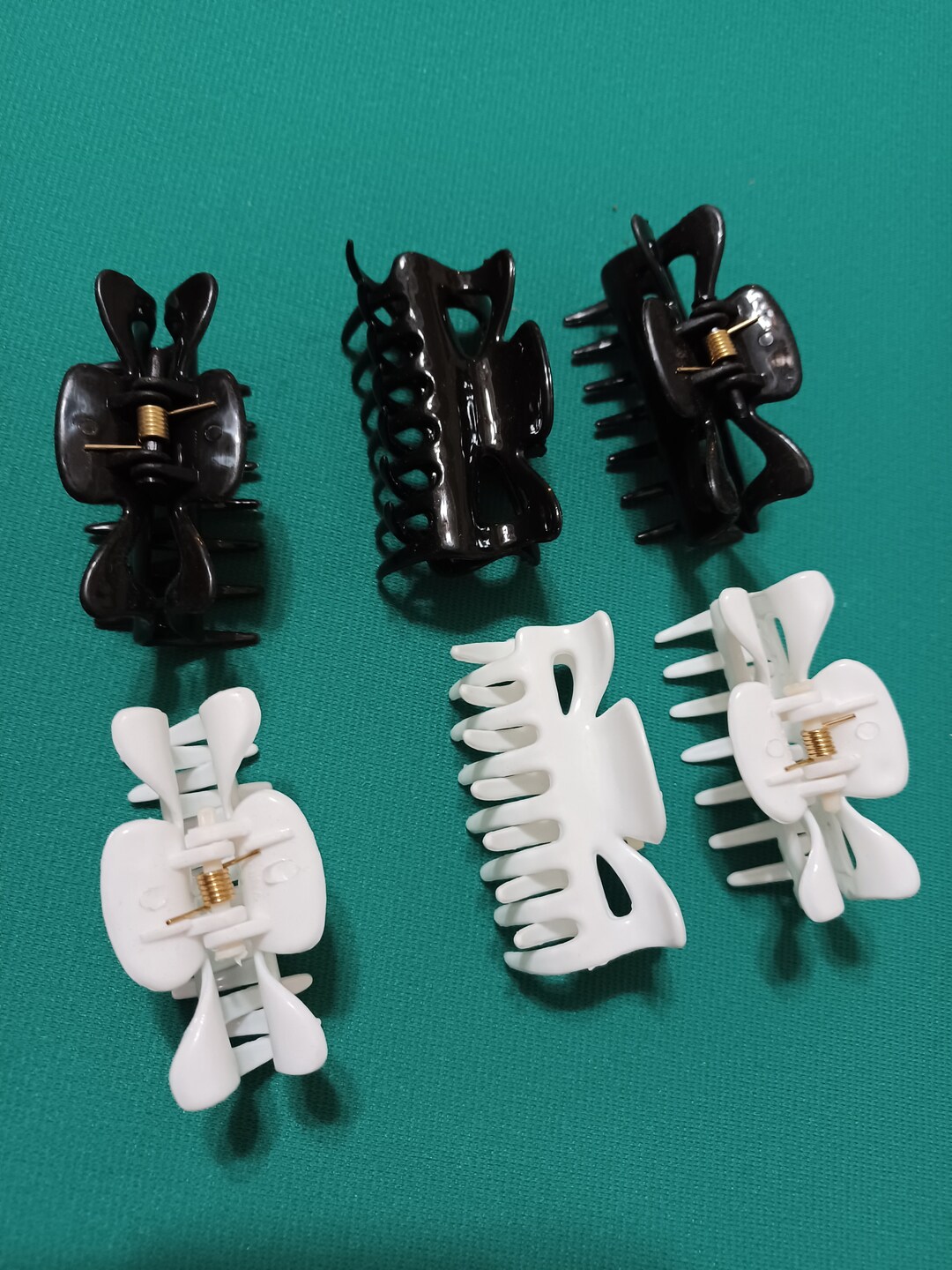 Set of 6 French Claw Hair Clips,assortment,fashionable Claw Clip, Bo-ho ...
