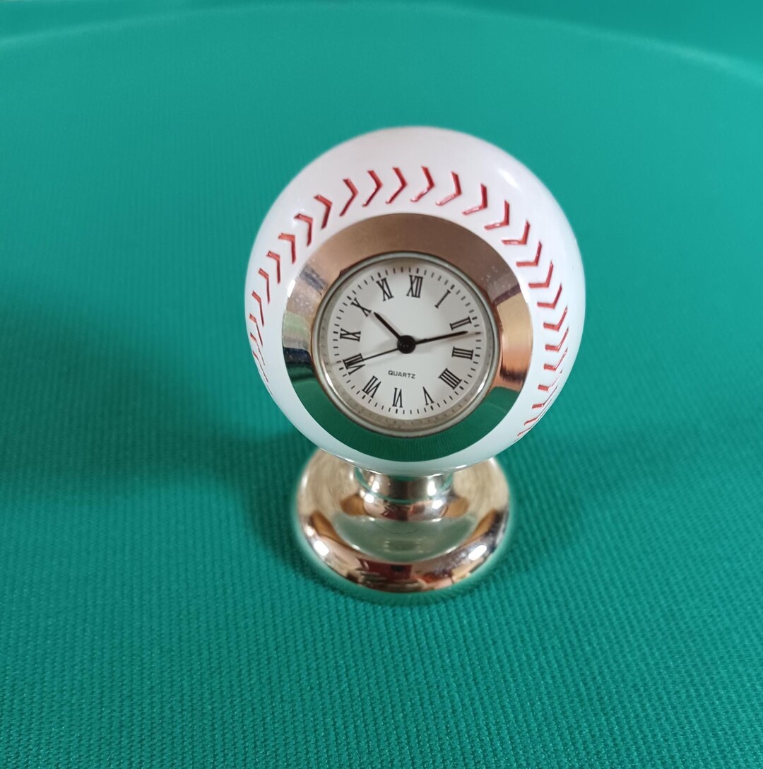 Miniature Baseball Desk Clock,baseball Clock,sports Desk Clock ...