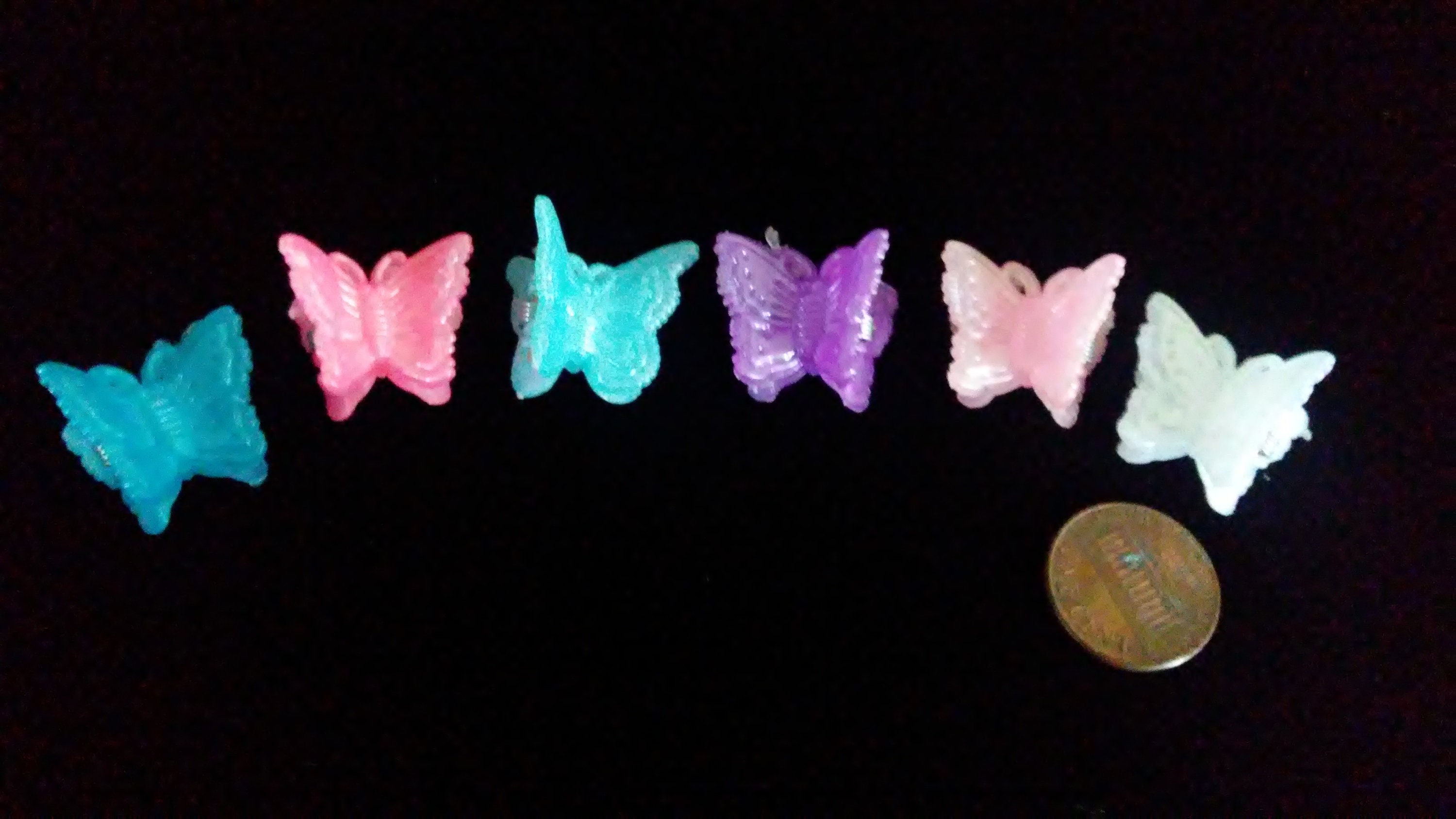 Butterfly clips 12 pc set 1990's butterfly clips | Etsy