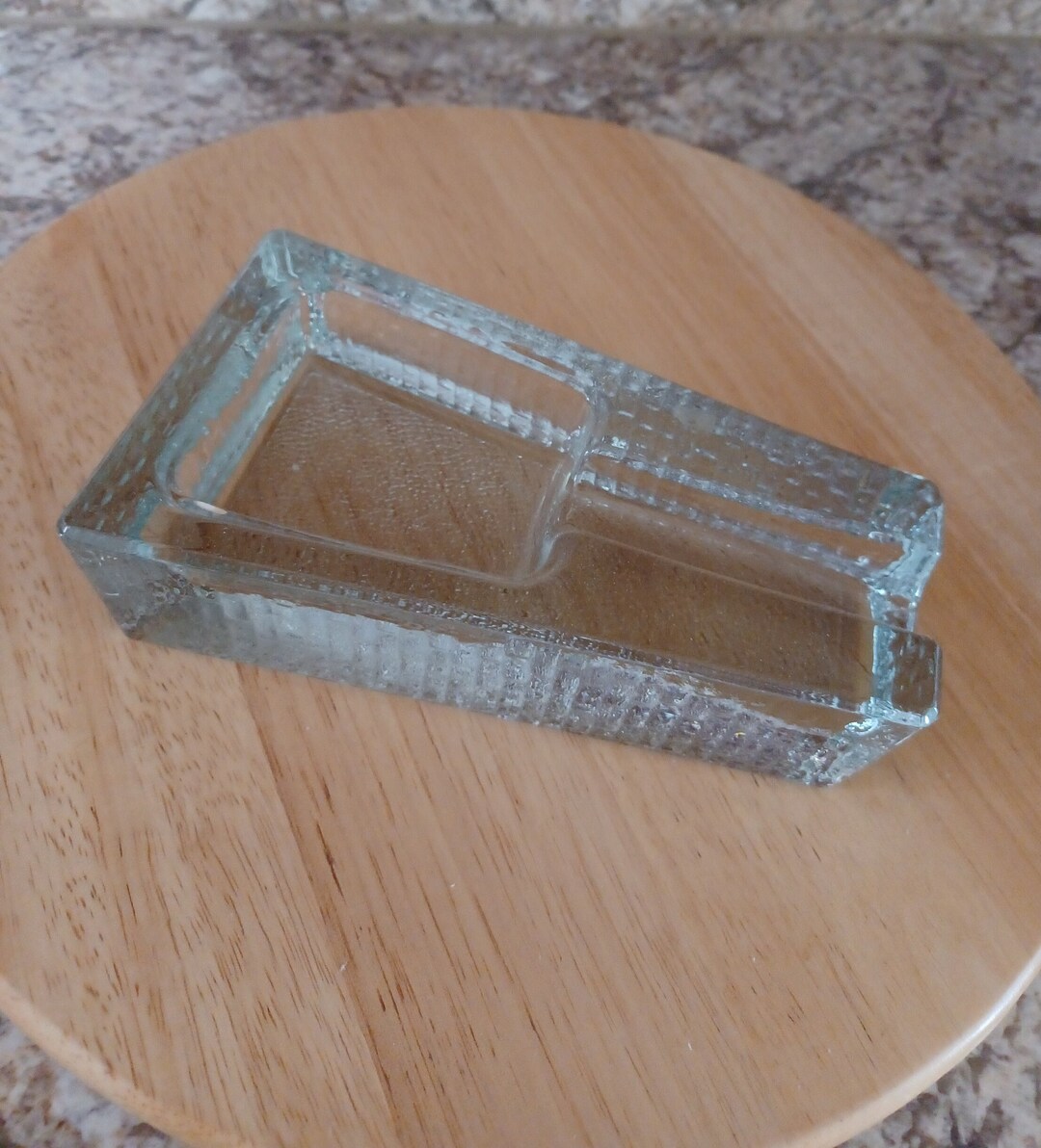 Gentlemen's Heavy Glass Cigar Ashtray ,gift for Him, Groomsmen Gift ...