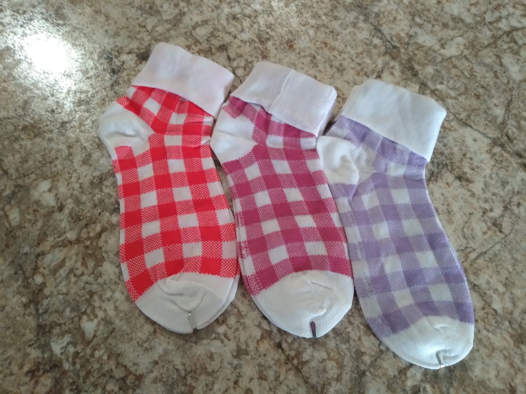 Sock Hopsocks 3 Pairvintage Rockabilly Boho Hippie Bophop Socks 50s ...