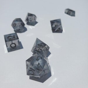 Edgedancer 7pc. Sharp Edge Dice Set - Etsy