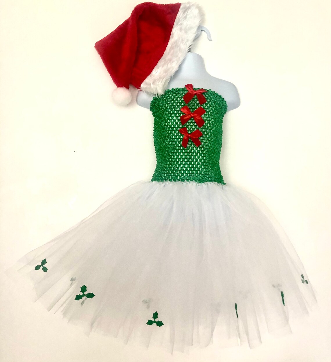 Christmas Dress, Tutu, Girls Santa Tutu, Christmas Tutu, Santa Dress ...