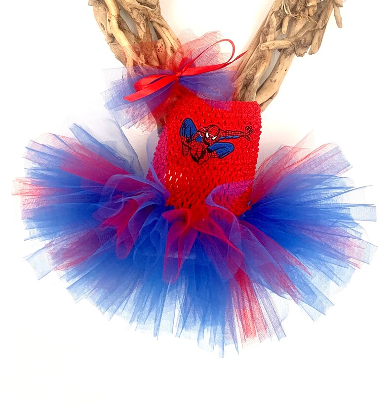 Spiderman Tutu Spiderman Dress Fancy Dress Costume - Etsy