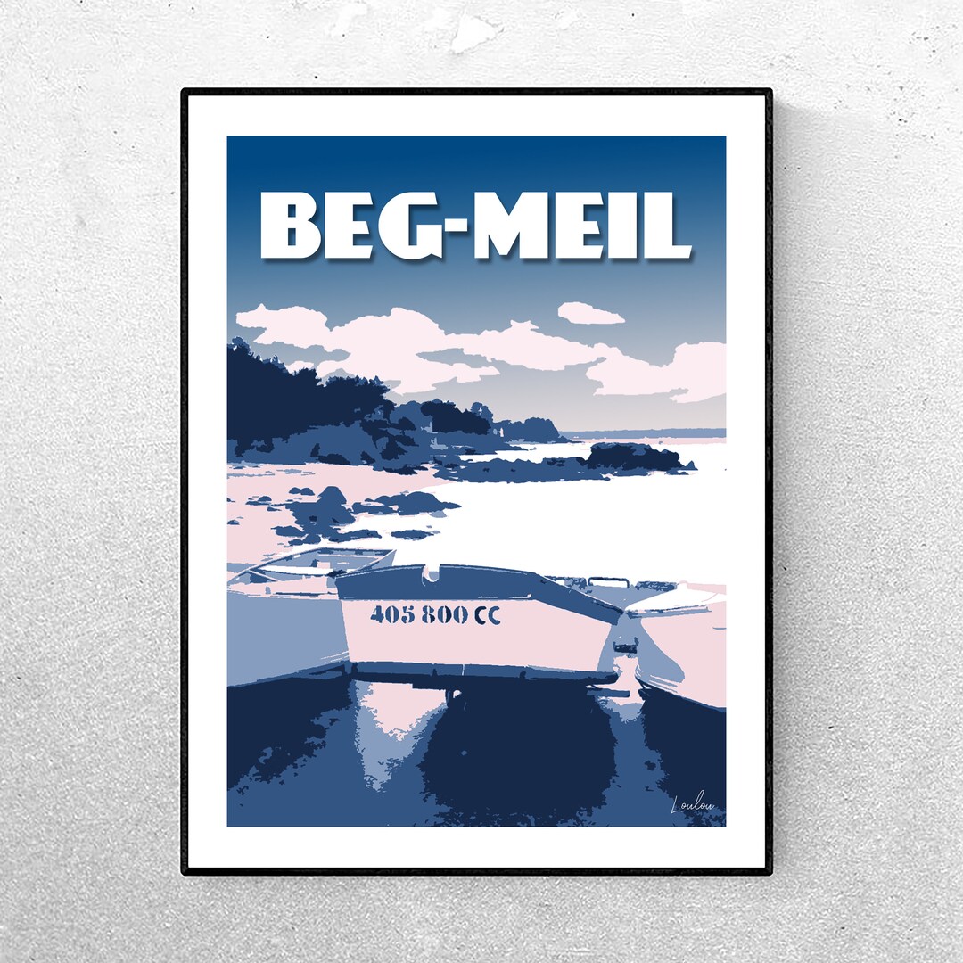 BEG-MEIL POSTER - Etsy
