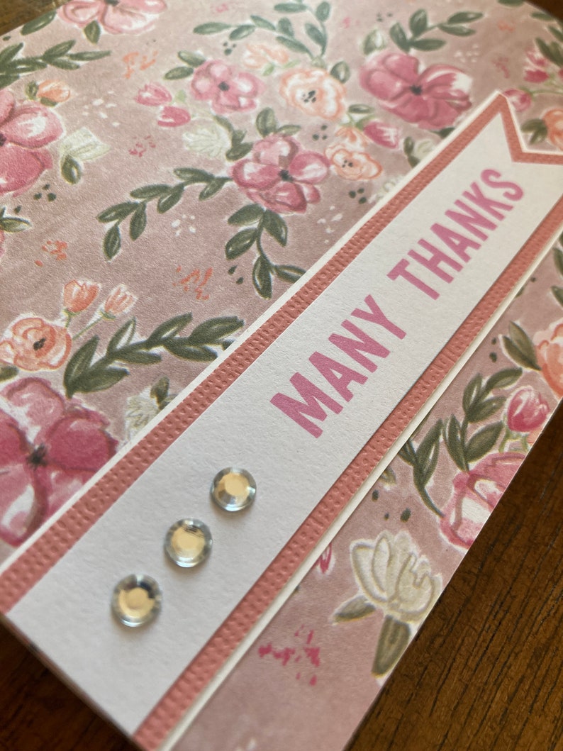 Thank You Card - Etsy