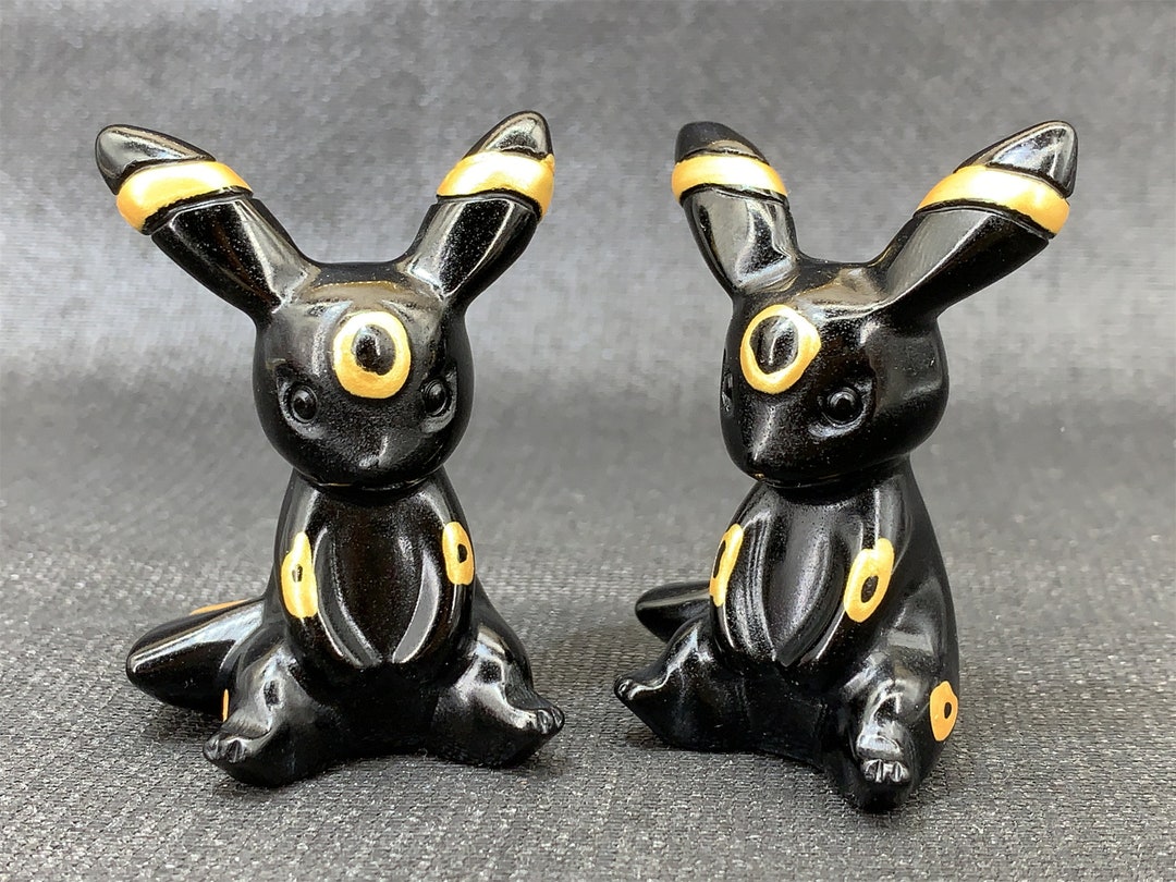 2.2inch Natural Obsidian Umbreon, Obsidian Moon Ibrahimovic,crystal ...