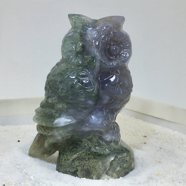 Crystal Owl - Etsy