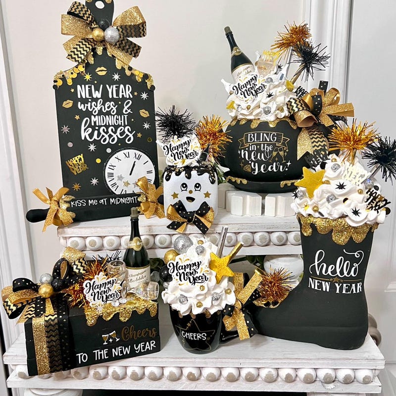 New Years Decor - Etsy