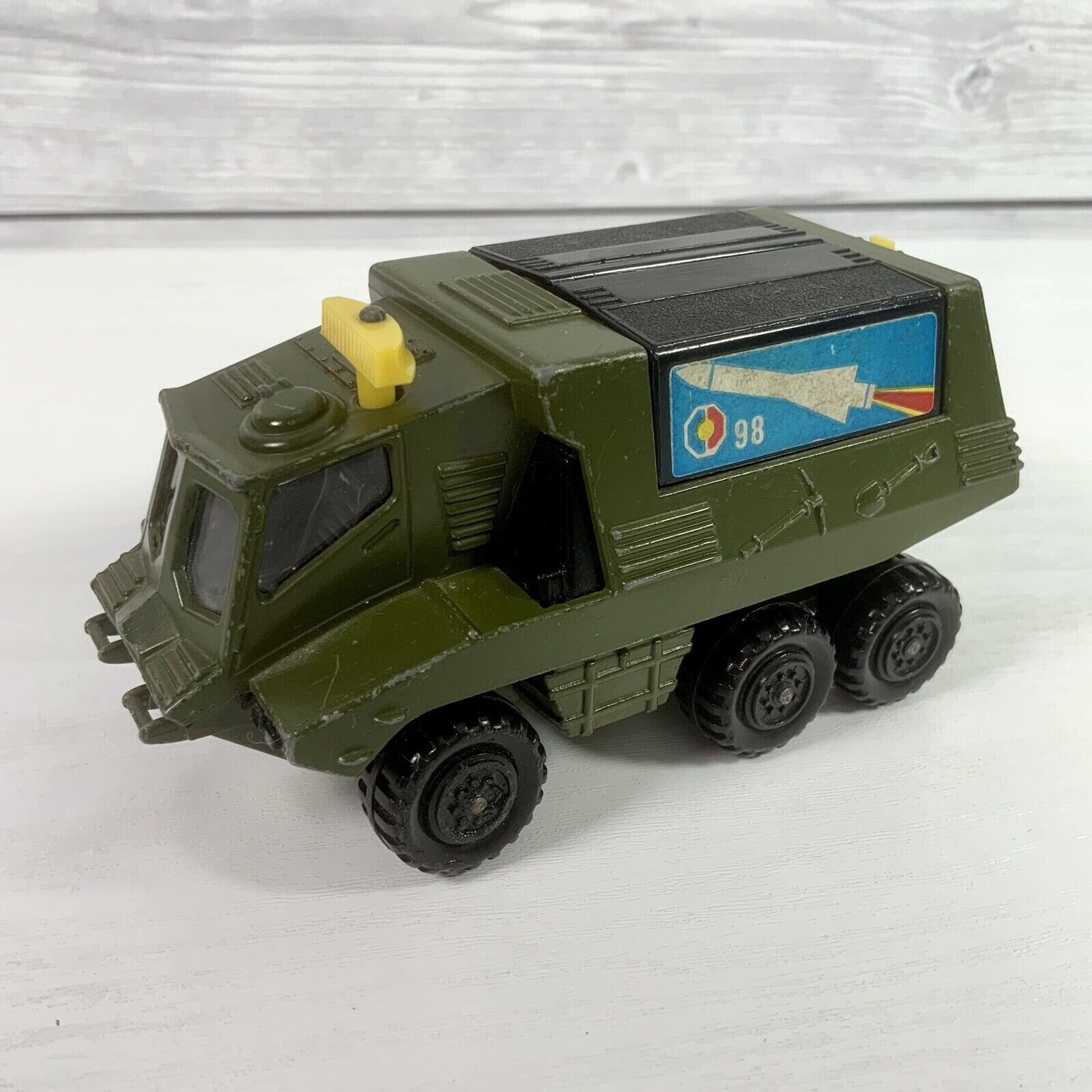 Matchbox Battle Kings K111 Missile Launcher Diecast 3x Missiles - Etsy