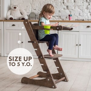 Toddler High Chair Toddler Tower Toddler Furniture, Montessori ...