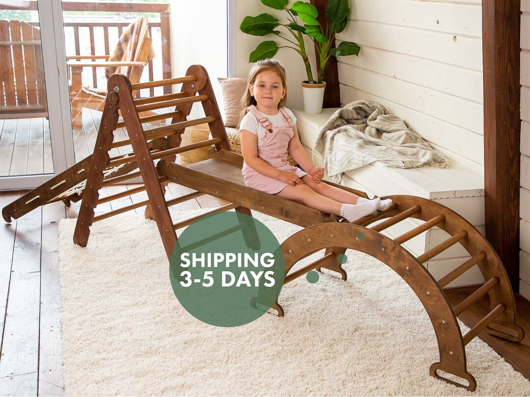 Montessori Climbing 4in1 Set Climbing Triangle Climbing Arch Climber ...