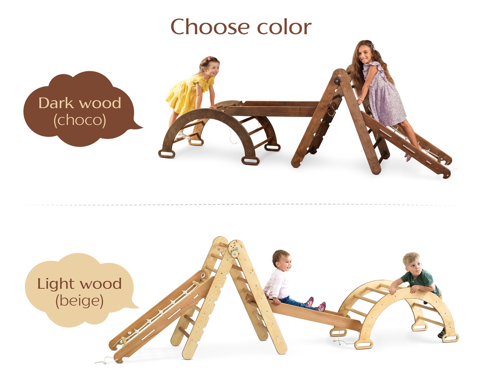 Climbing Set 4in1 Triangle Climber Climbing Arch Climb - Etsy
