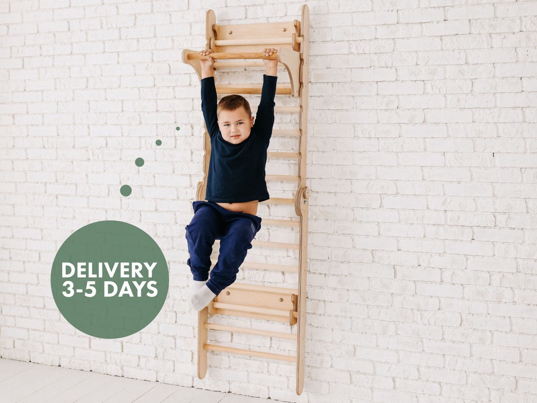 Swedish Ladder 4in1 With Triangle Climber Kids Table - Etsy