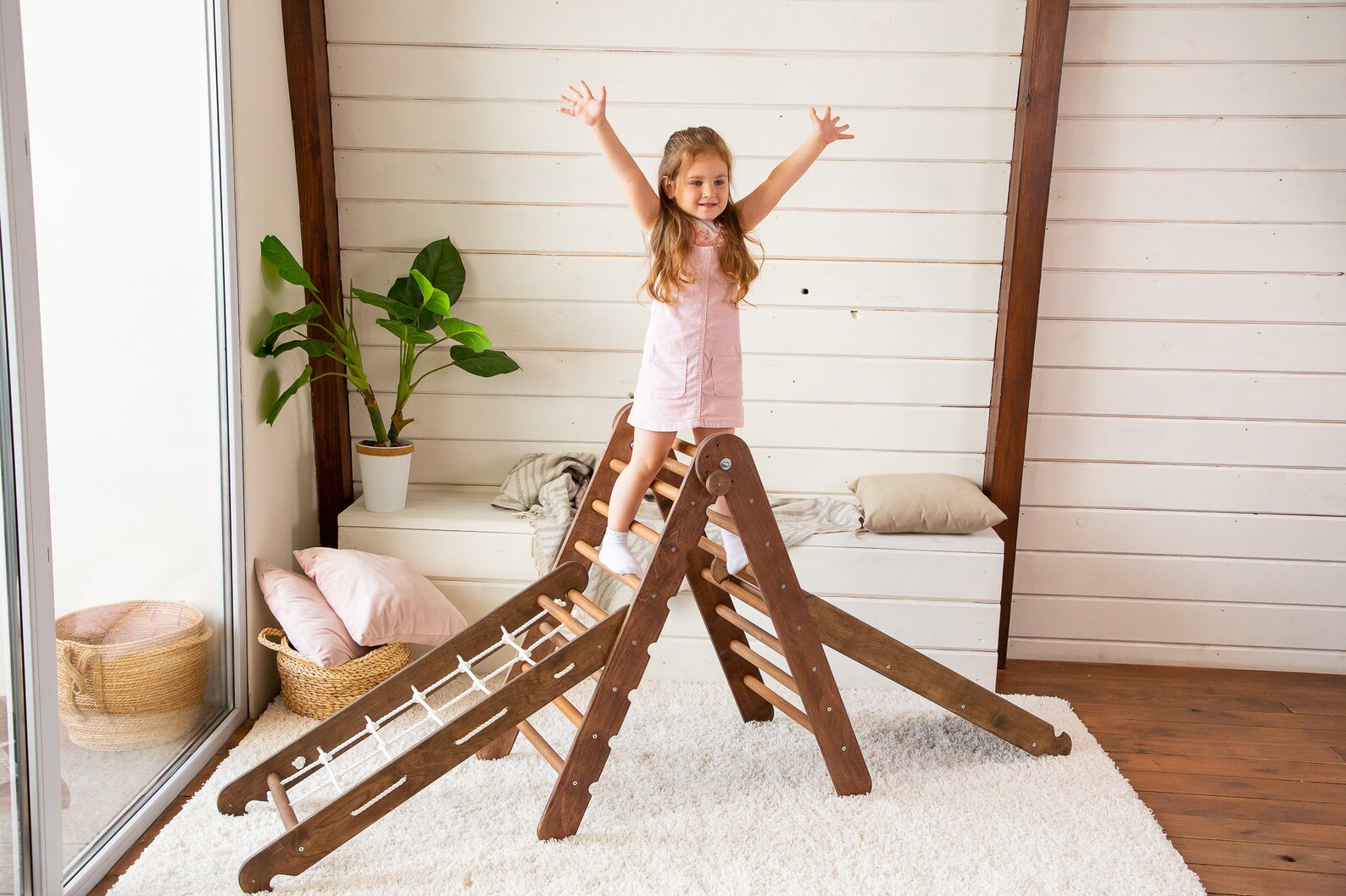 Montessori Climbing 4in1 Set Climbing Triangle Climbing - Etsy