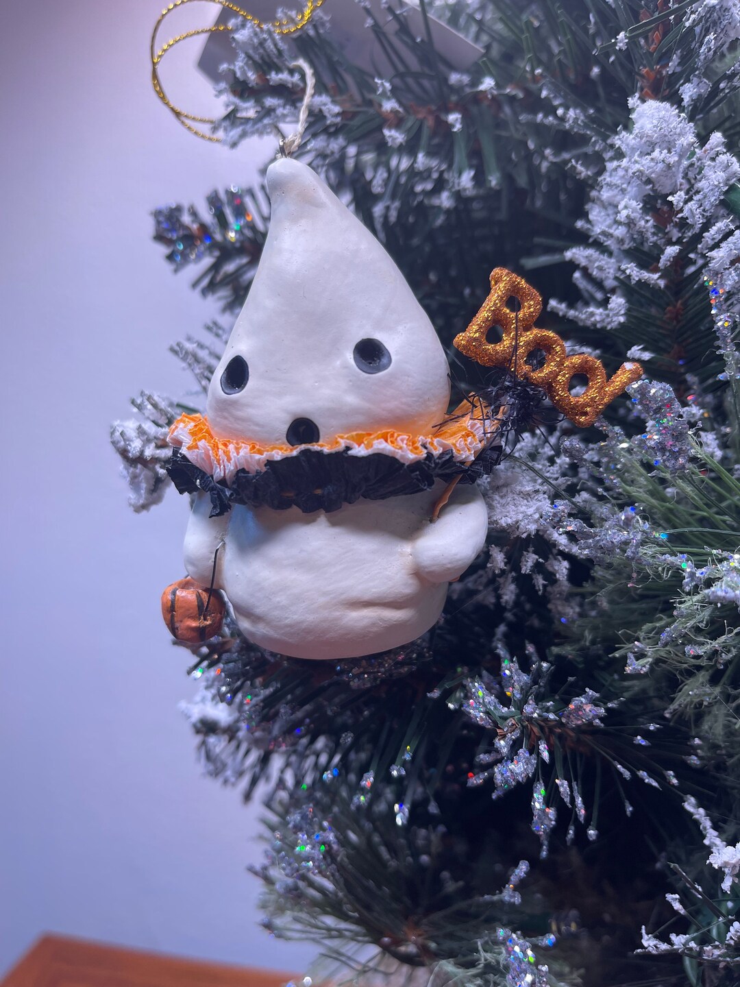 Bethany Lowe Little Boo Ghost Trick or Treater Halloween Ornament - Etsy