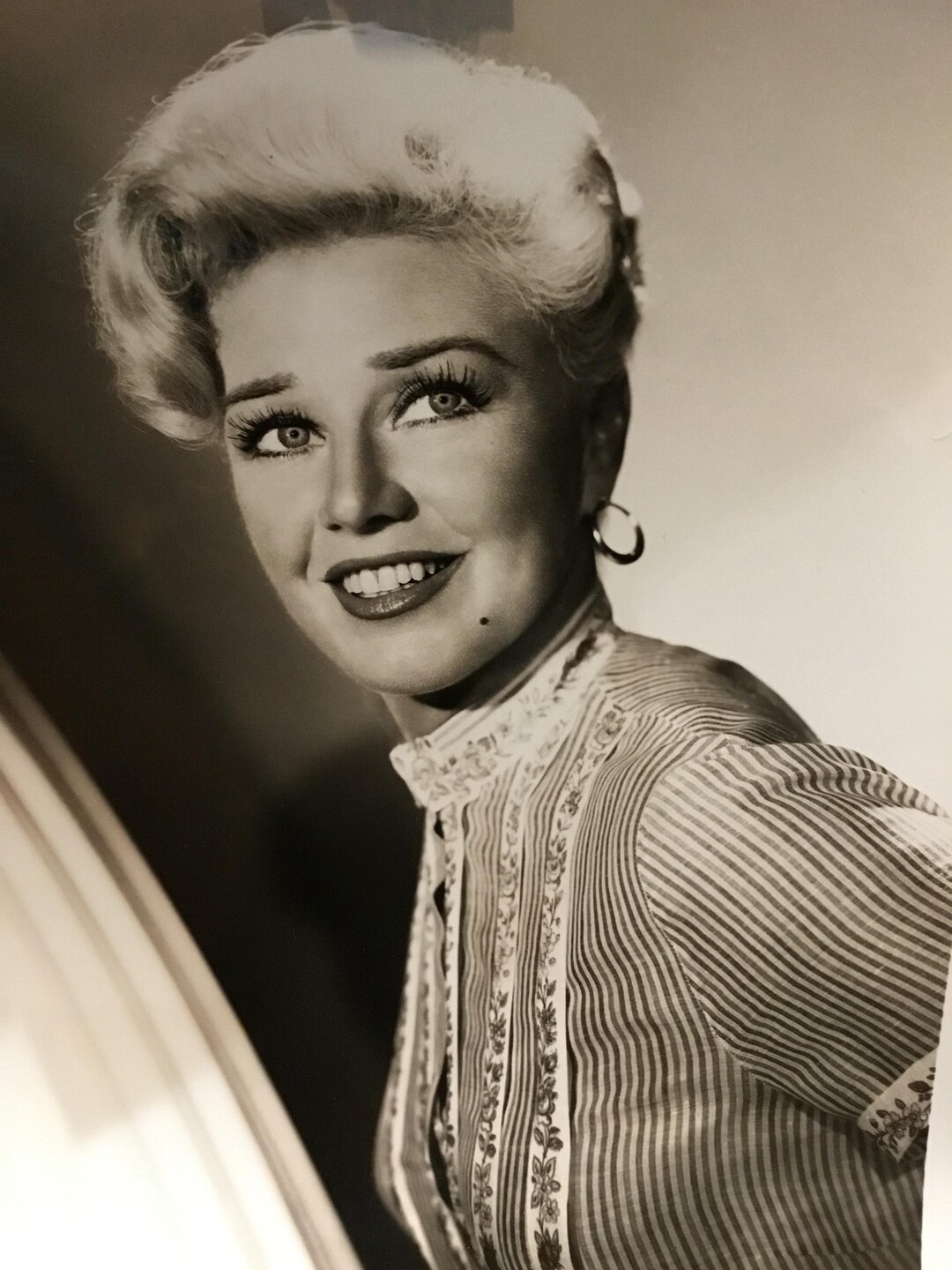 Lovely Vintage 1960s Publicity Head Shot Black and White Picture of ...