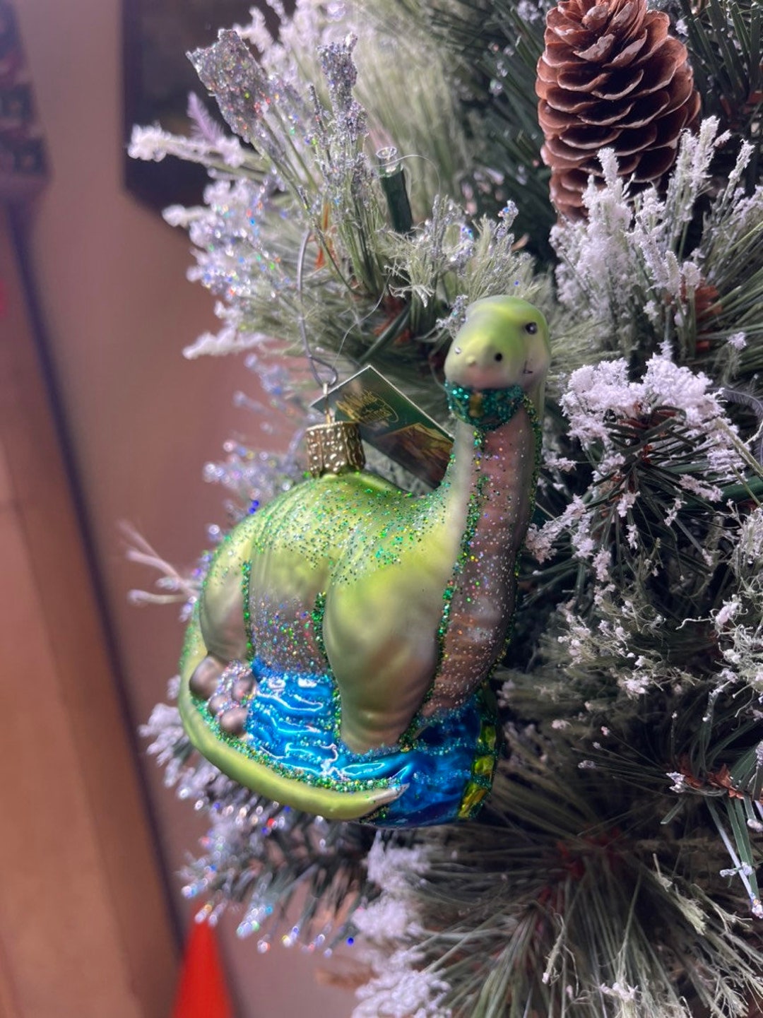Brontosaurus Old World Christmas Ornament - Etsy
