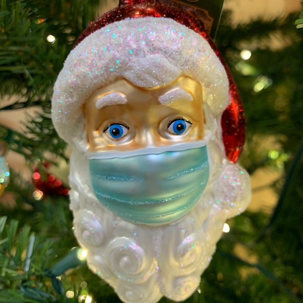Mask Ornament - Etsy