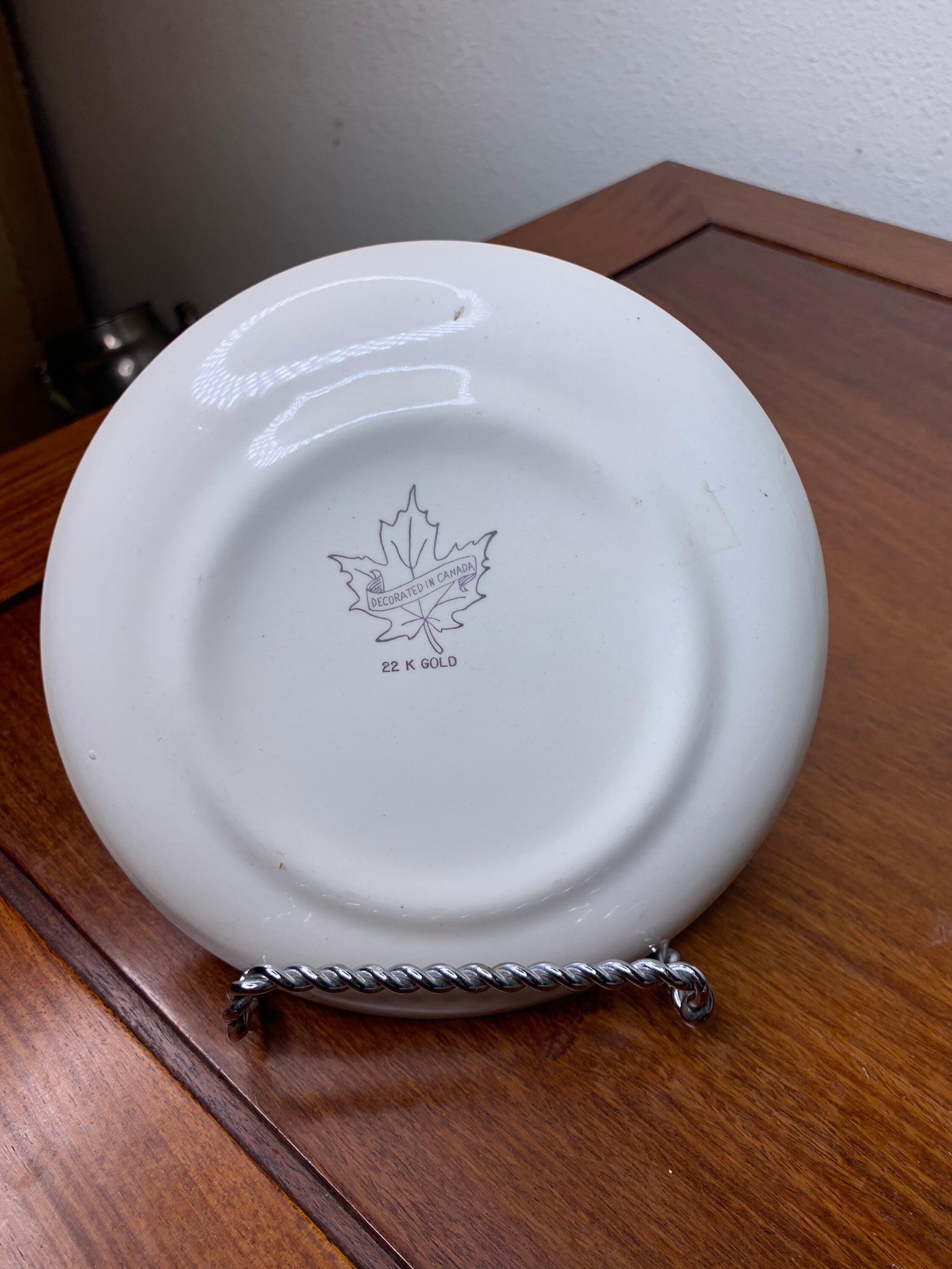 1950s Canadian Banff 22K Plate | Etsy