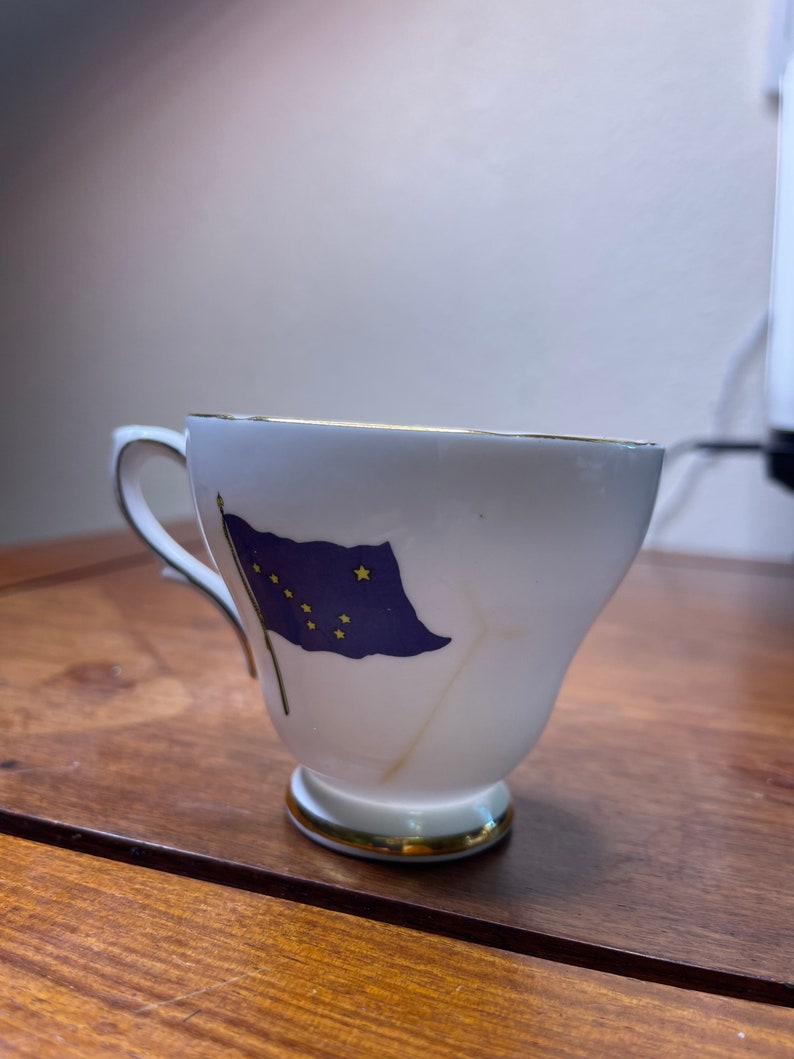 Alaska 1950s Tea Cup - Etsy