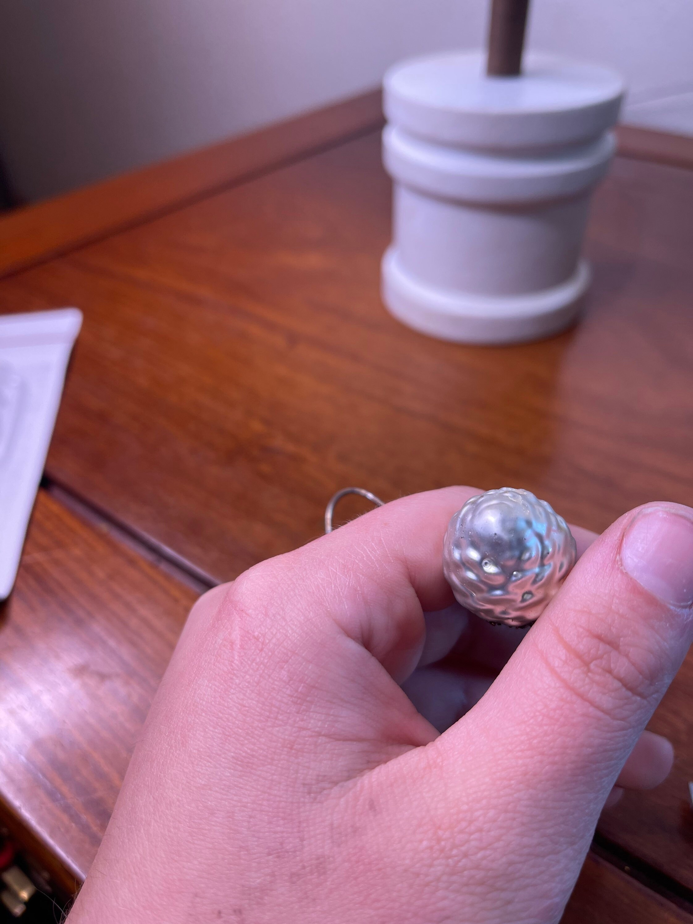 Bethany Lowe Vintage Styled Glass Acorn Ornament - Etsy