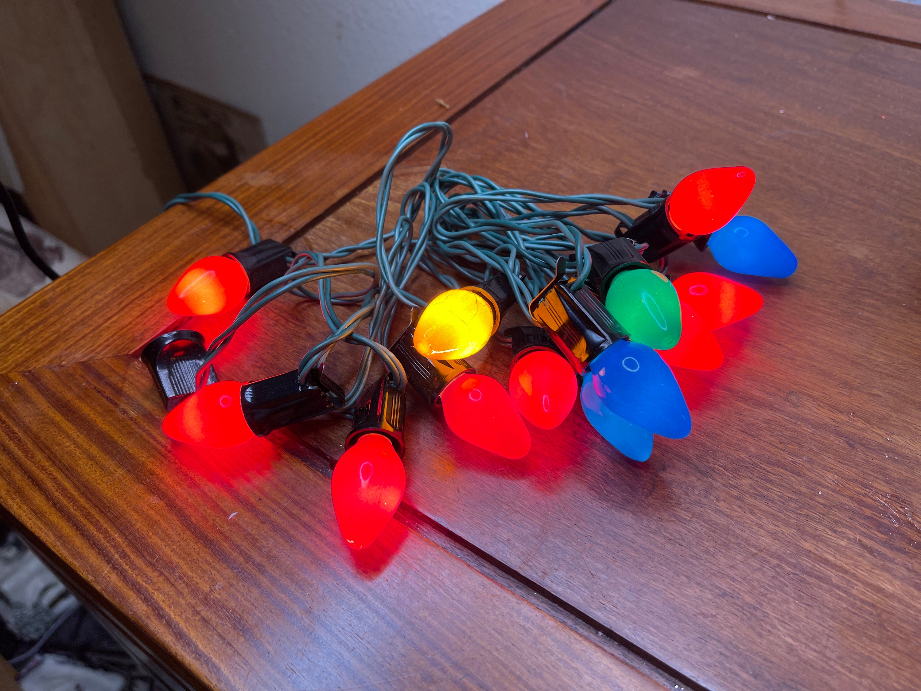 1960s Christmas Lights