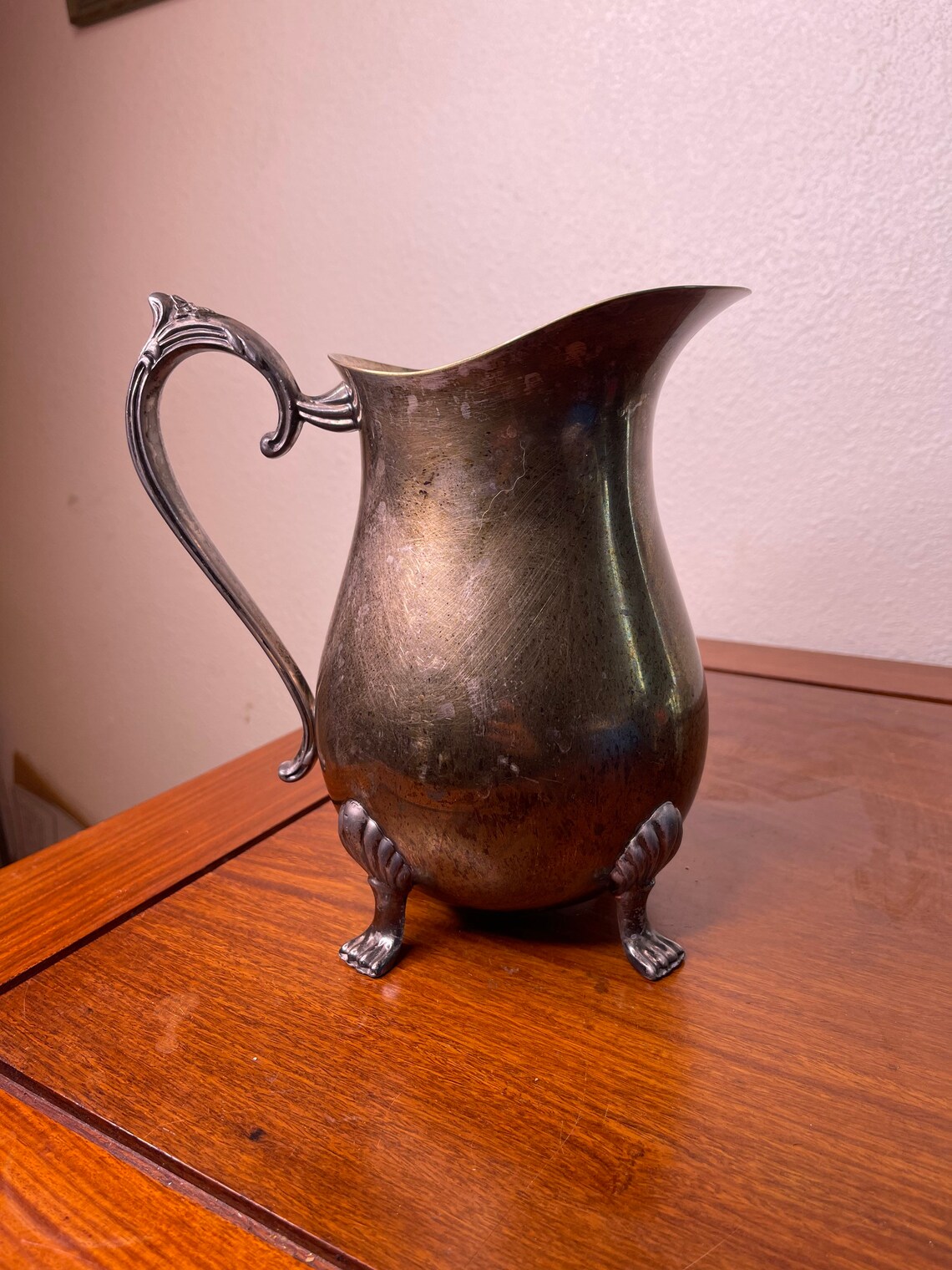 Leonard Silver Plated Water Pitcher - Etsy