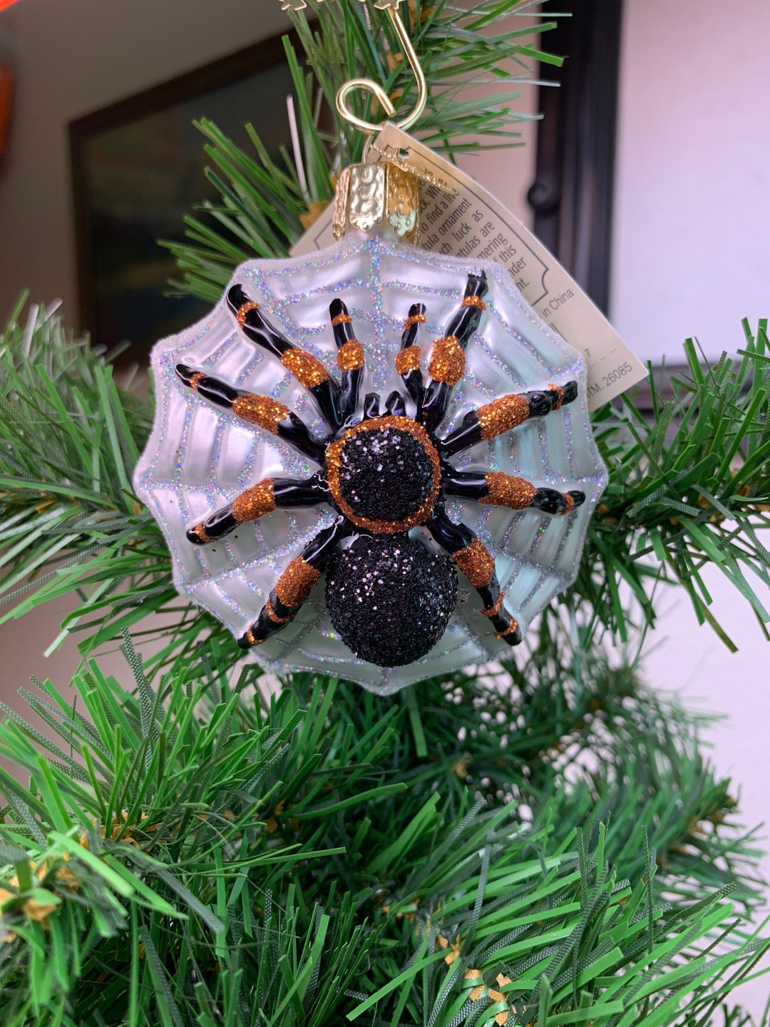 Old World Halloween Tarantula Christmas Ornaments! - Etsy