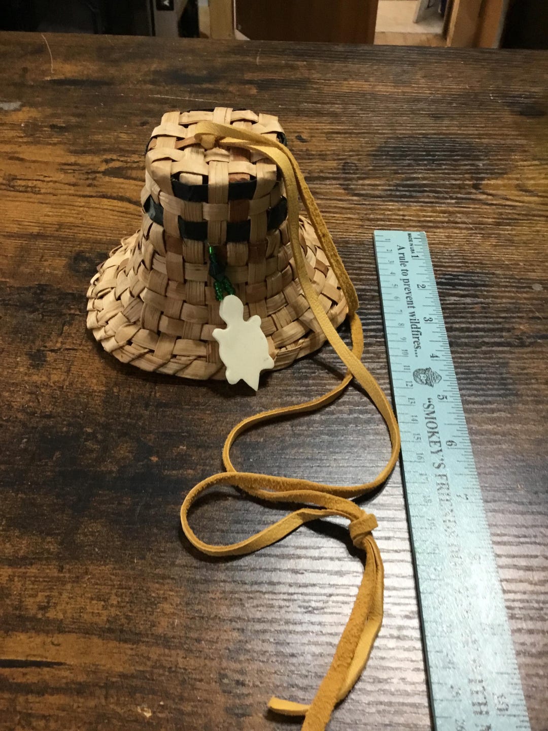 Handcrafted Quileute Tribe Miniature Cedar Hat - Etsy