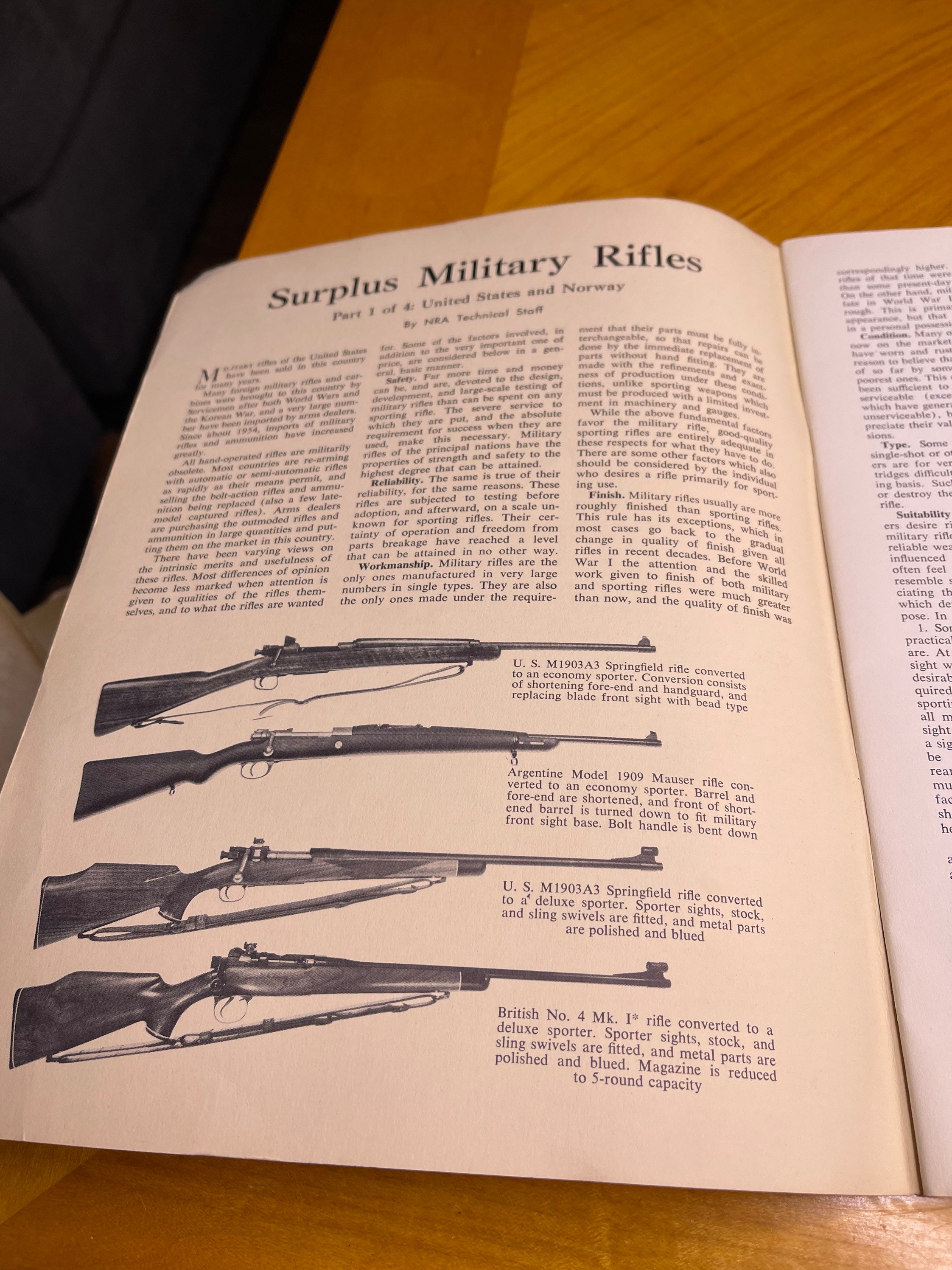 1950s Military Rifles NRA Pamphlet - Etsy
